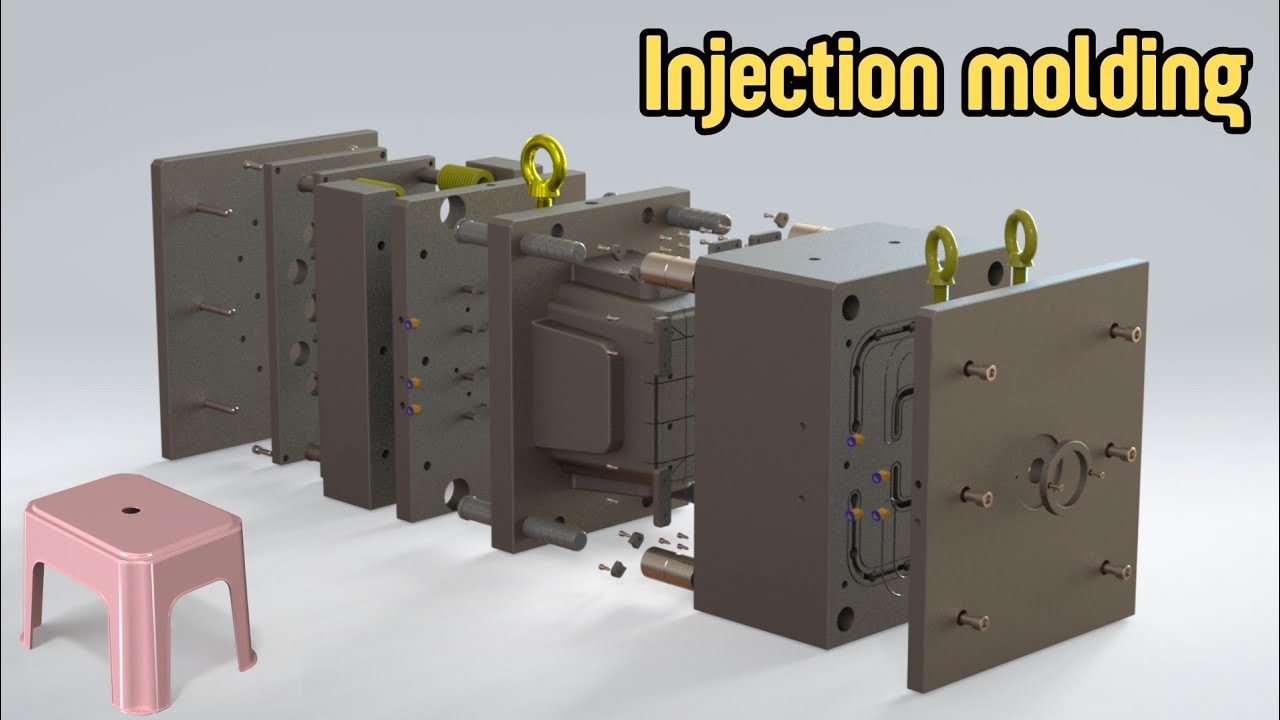 Plastic Injection Molding - Stool - YouTube