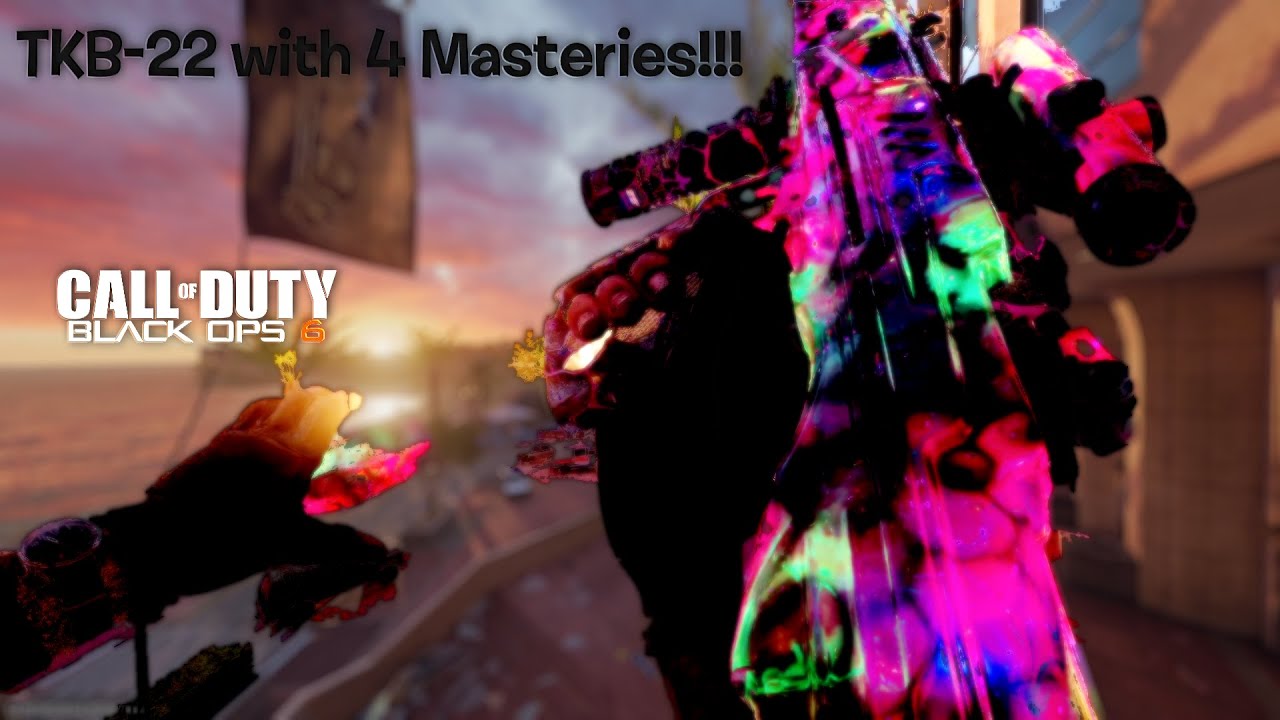 Black Ops 6: The AK wannabe [TKB-22] dripped with the masteries - YouTube