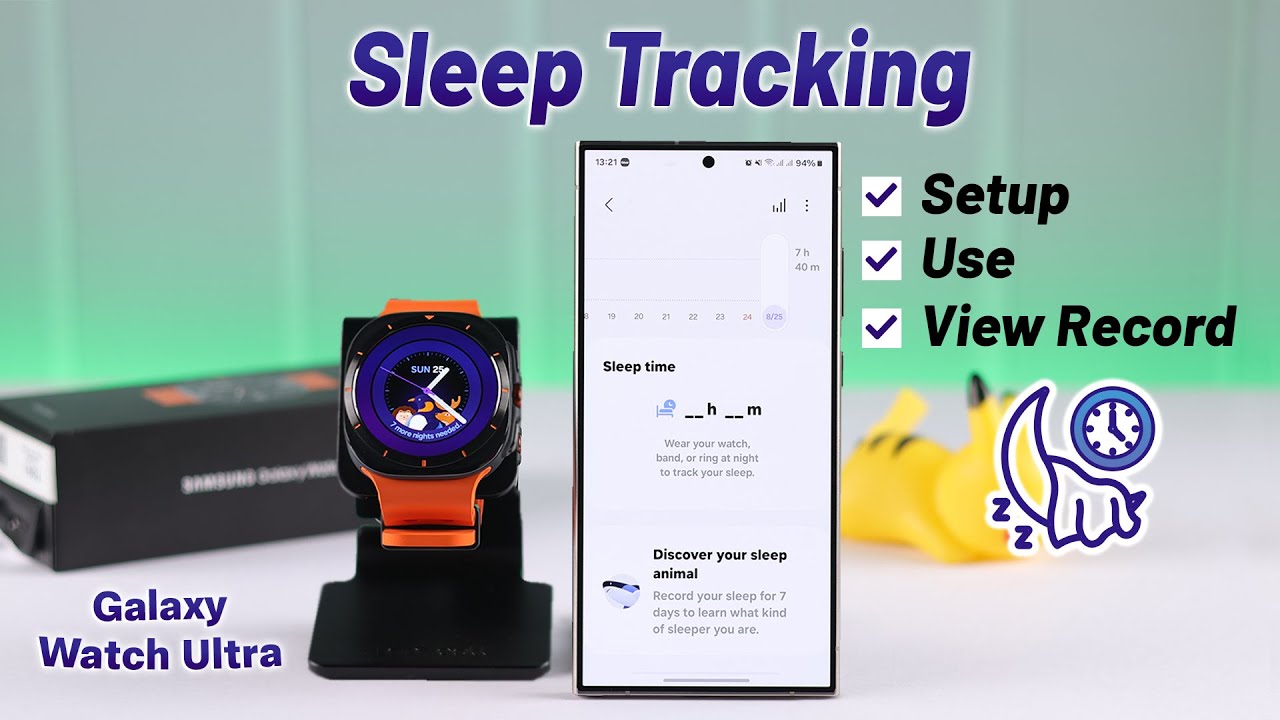 Samsung Galaxy Watch Ultra: How To Use Sleep Tracking! - YouTube