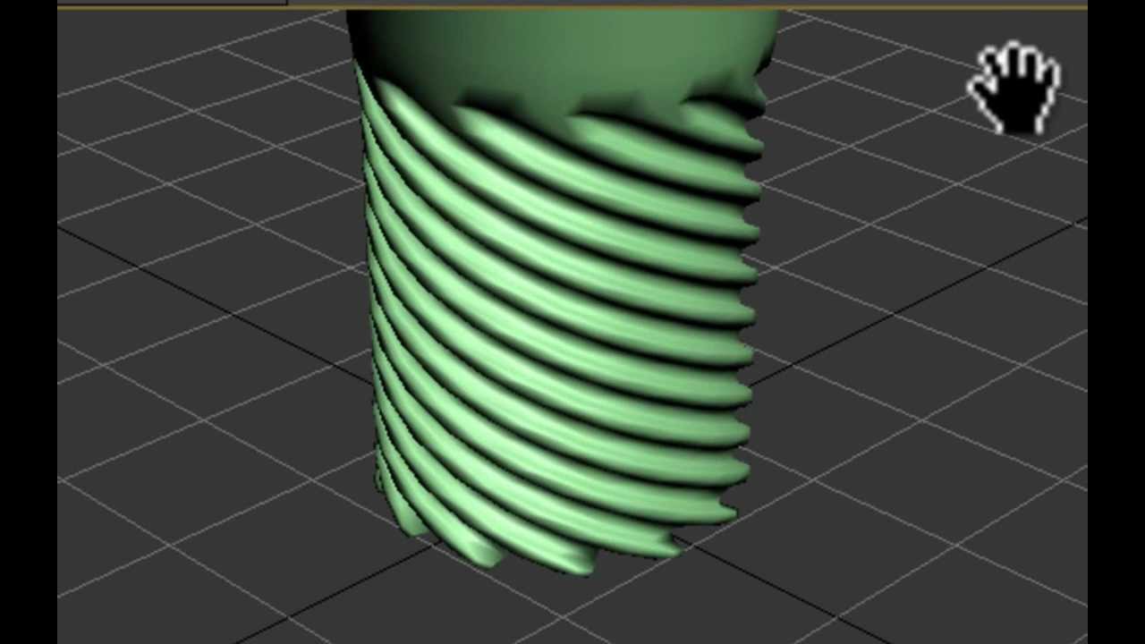 EL MEJOR TUTORIAL 3DS MAX - 29 - MODIFICADOR TWIST Y MESH SMOOTH - YouTube