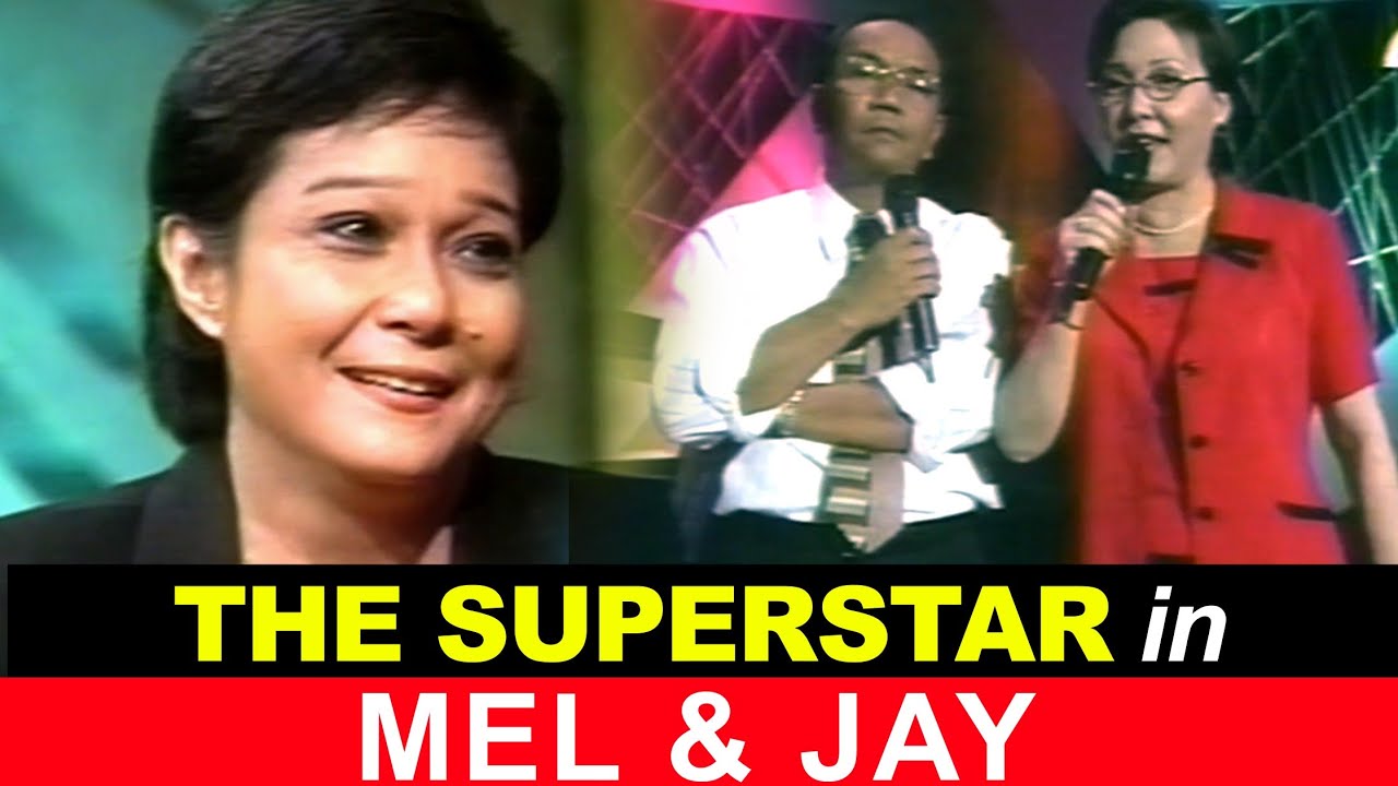 Ang Nag-iisang Superstar at National Artist Ms. Nora Aunor sa Mel & Jay Part 1. (1999) - YouTube