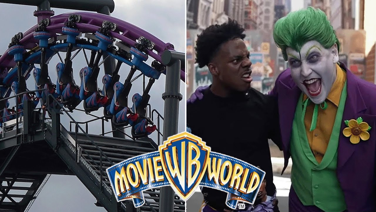 Movie World | IShowSpeed Visits, NEW Ride Testing, Wizard of Oz Land ...