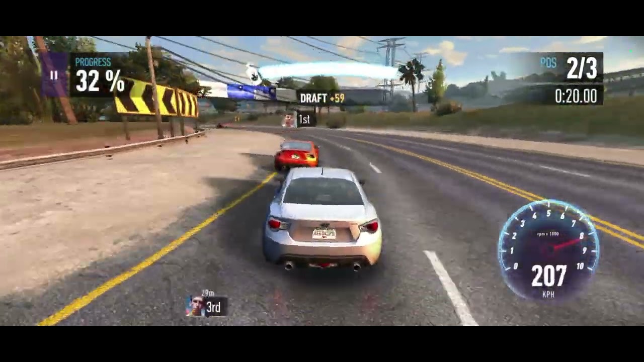 #nfs# event 4 rush hour race @1st postion - YouTube