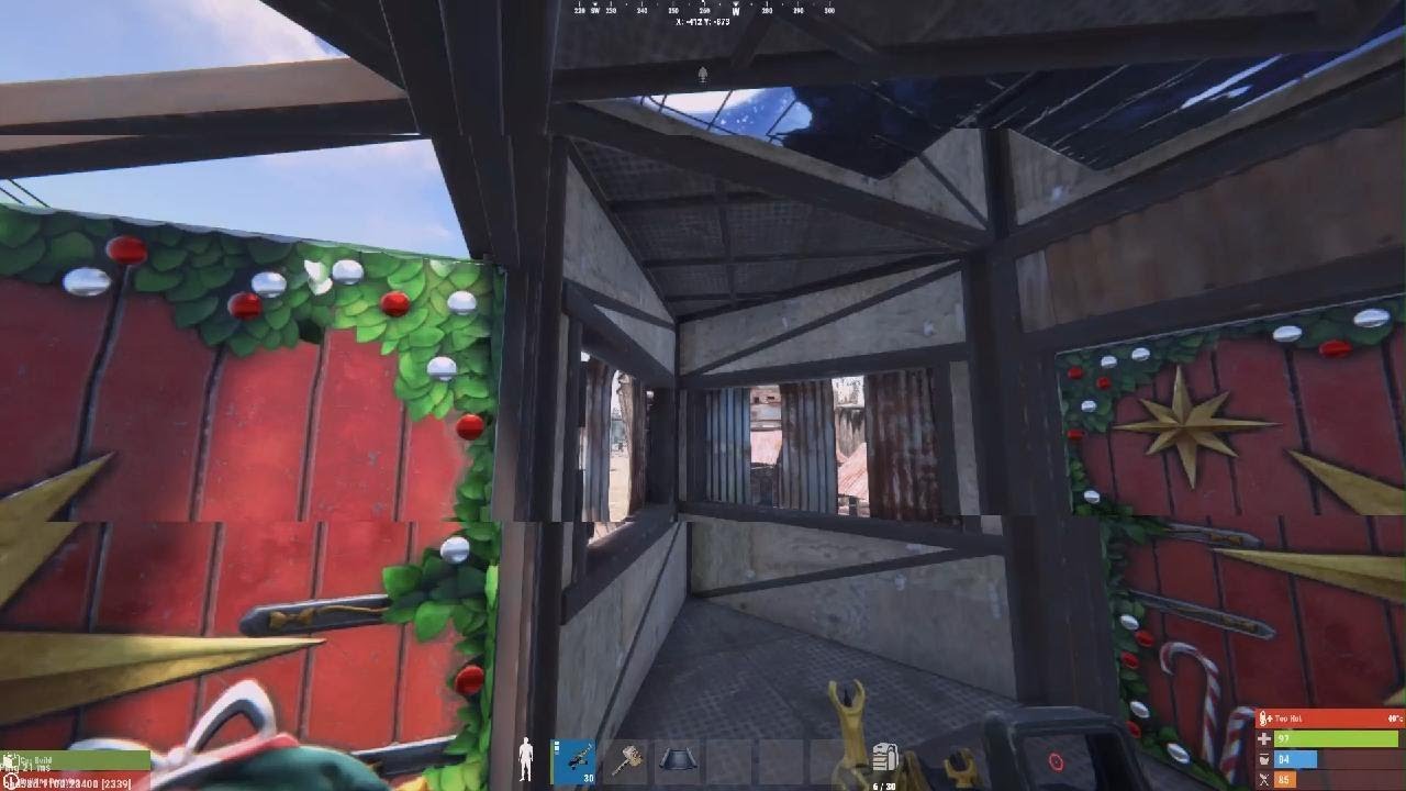 Rust Base design(Wide gap shooting floor)(bedroom lockers in compound ...