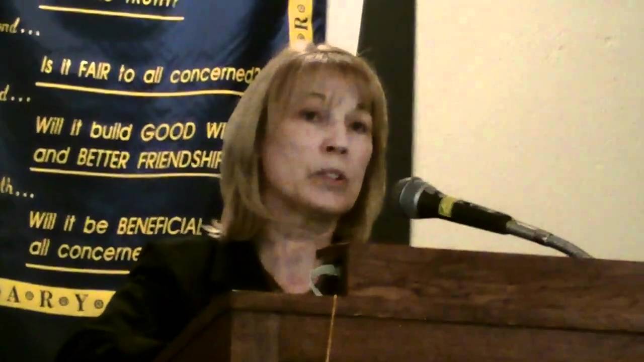Judge Marsha Ternus Campaigns at Rotary Club 6 - YouTube