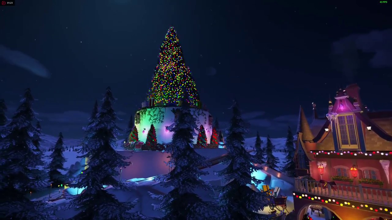 Planet Coaster - Christmas Home Coaster - YouTube