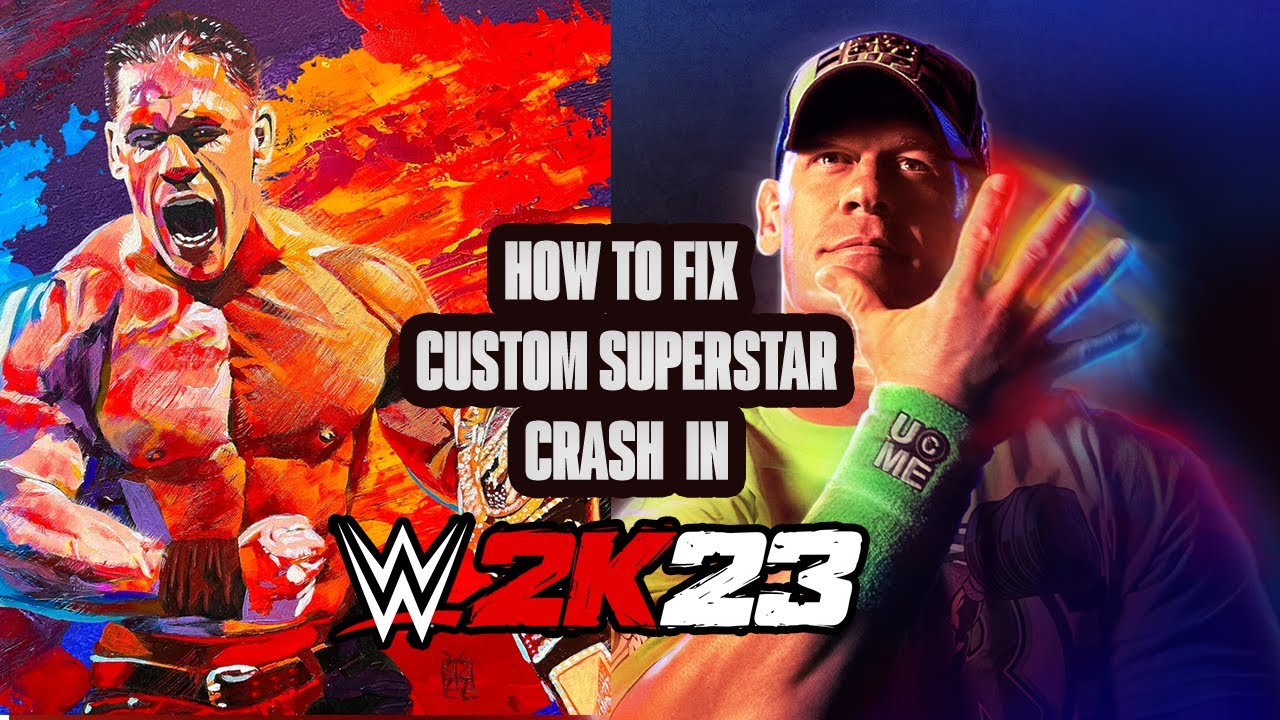 How To Fix Custom/Community Creations Superstars Crash In WWE 2K23 ...