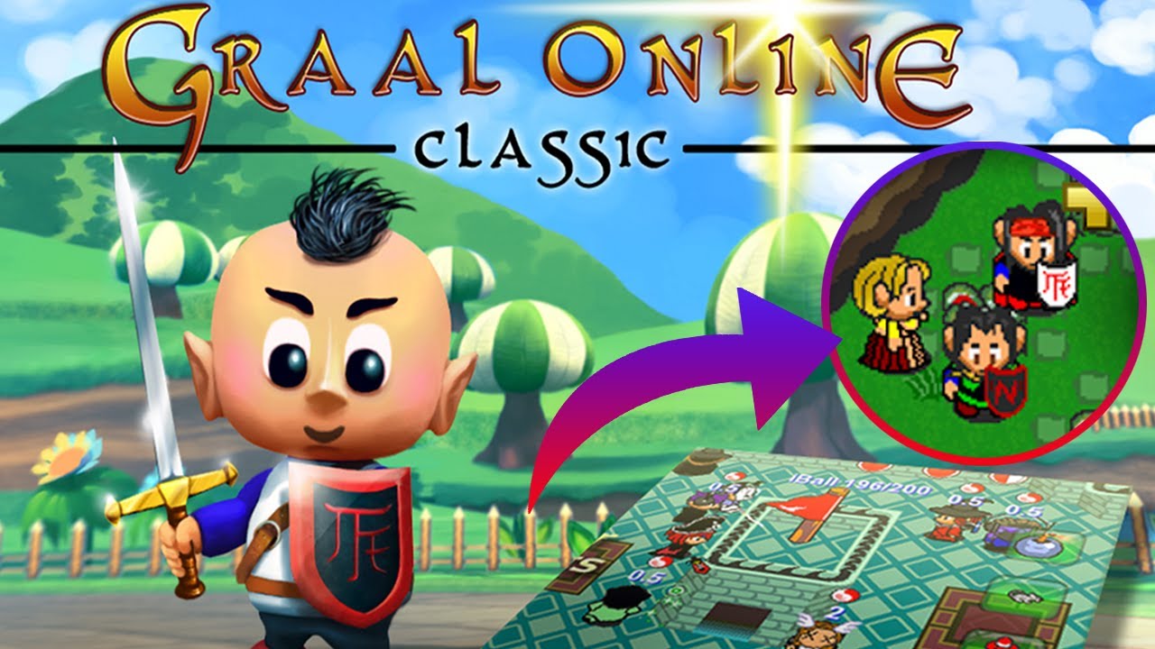 Jogo de Mmorpg Graal Online Classic Multiplayer Android ios Gameplay ...