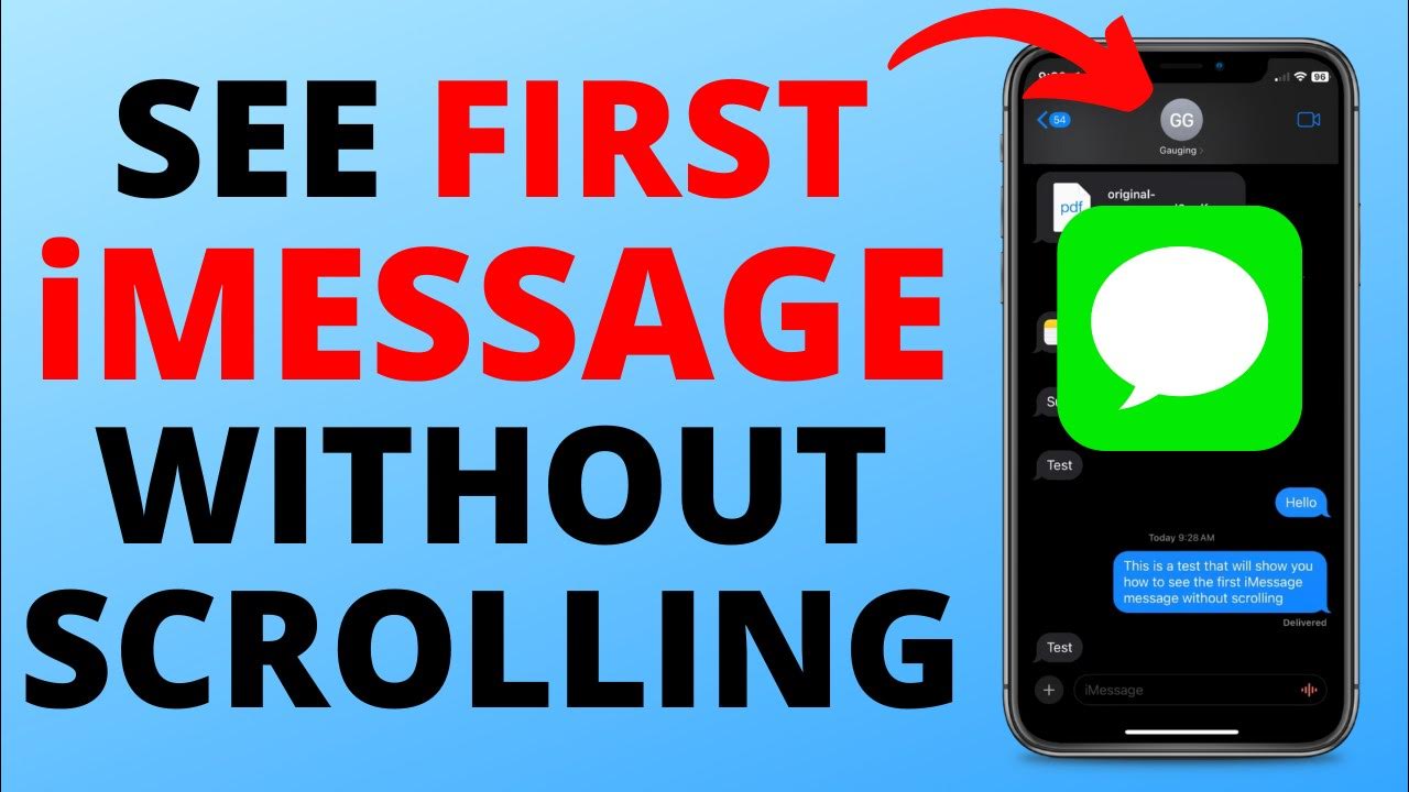 How To See First IMessage Without Scrolling 2024 YouTube how-to-see-first-imessage-without-scrolling-2024-youtube