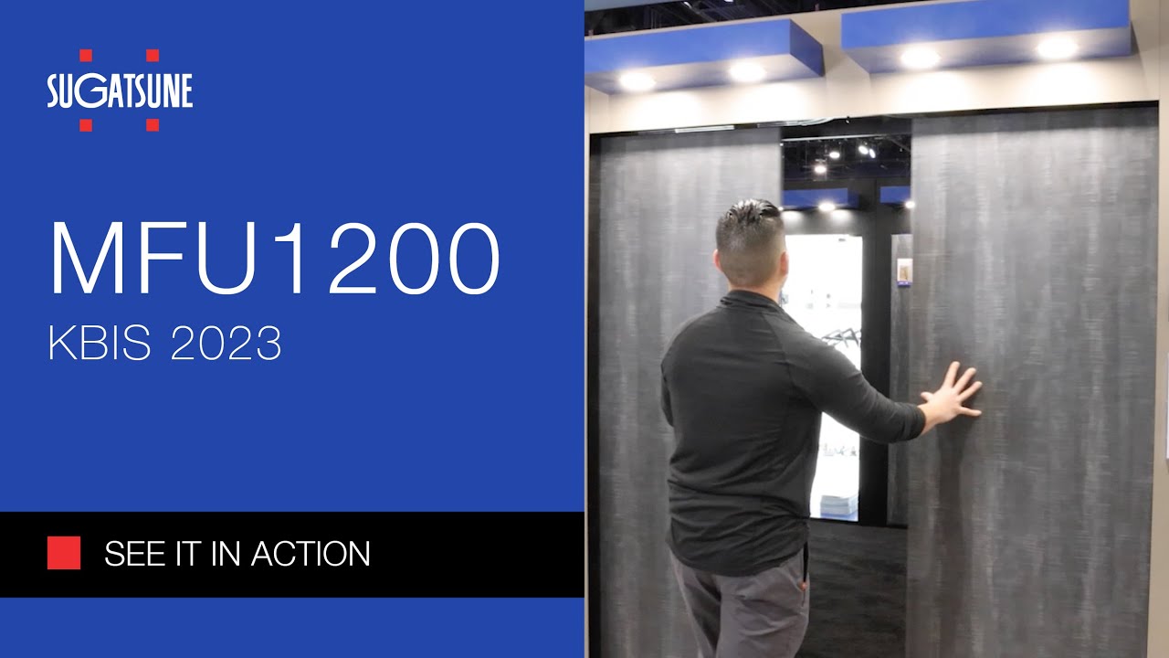 MFU-1200 Flush Sliding Door System - YouTube