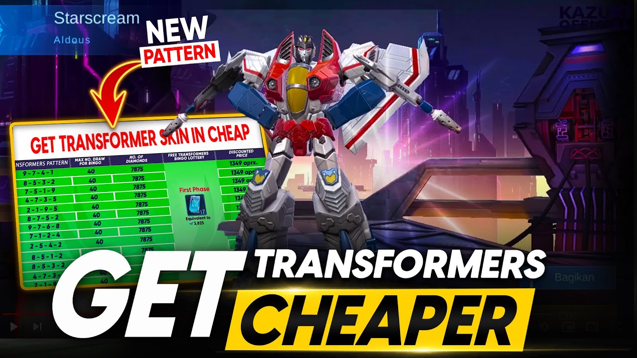 HOW TO GET TRANSFORMER SKIN AT THE CHEAPEST COST POSSIBLE - YouTube