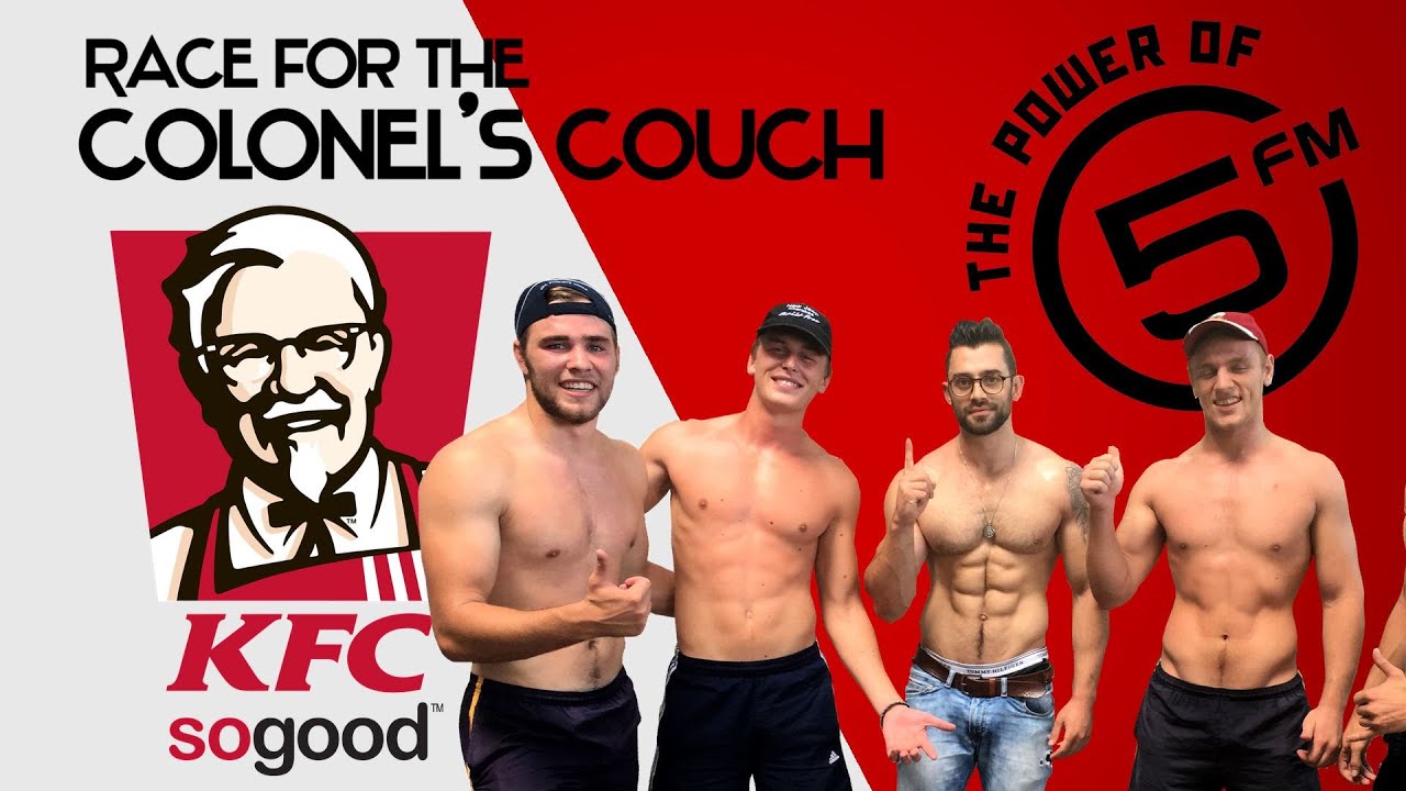 KFC Colonel's Couch Amazing Race at Stellies - YouTube