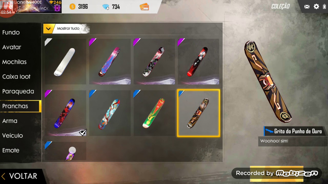 Mostrando minha conta #2 (FF) - YouTube