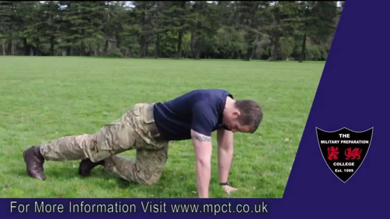 How to do Press Ups with the Military Preparation College - YouTube