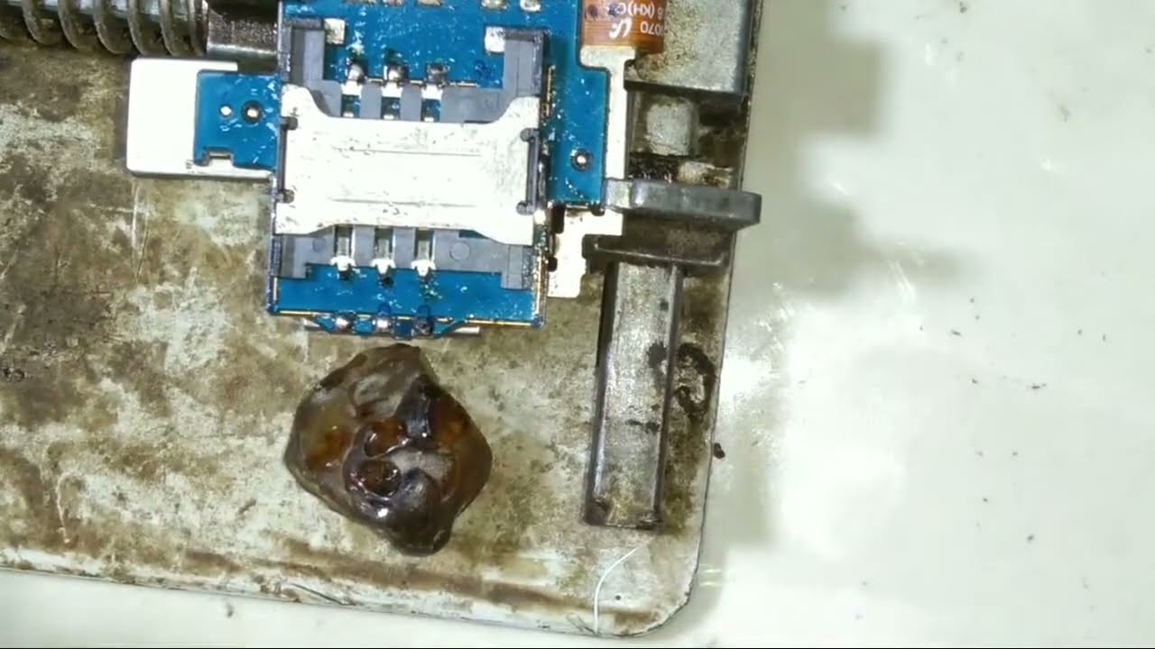How To Repair Broken Sim Slot - YouTube