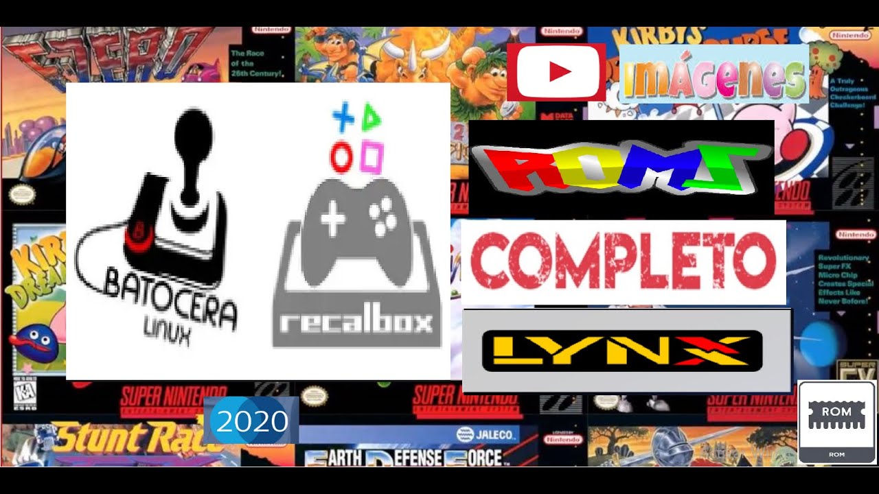 Pack Lynx Roms Batocera - Recalbox con sus imágenes y Videos completos ...