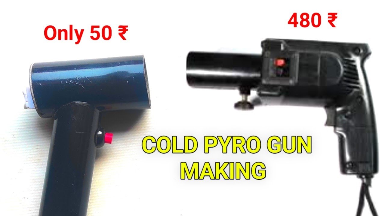 How to make cold pyro gun at home ||घर पर बनाये कोल्ड पैरो गन || - YouTube