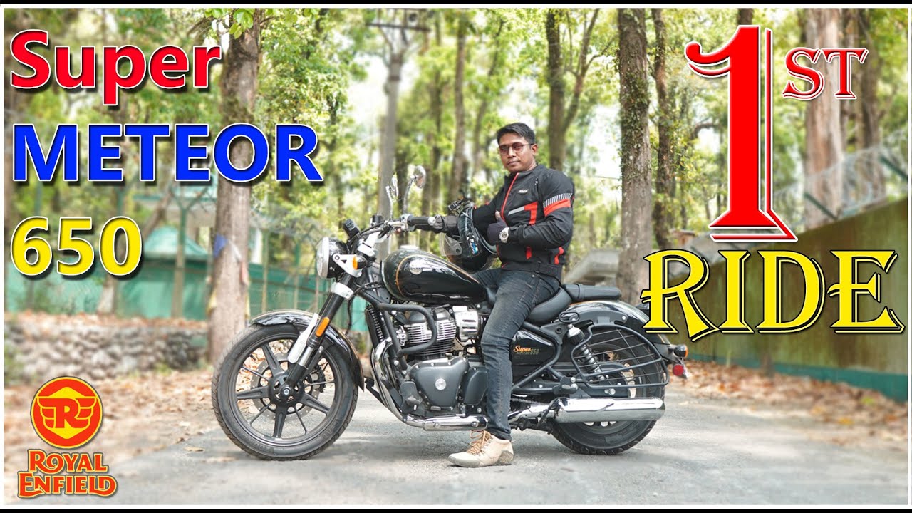 Super Meteor 650 First Ride Review with Speed, Mileage, Breaking and ...