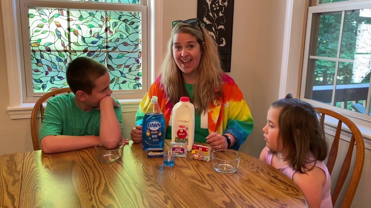 Wacky Wednesday Milk Experiment! - YouTube