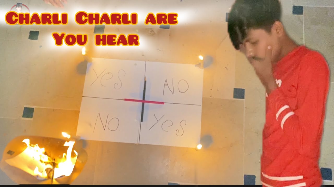 Charlie Charlie Ghost Game At 2am😱 | Charlie Bhoot Sach Mai A Gaya ...