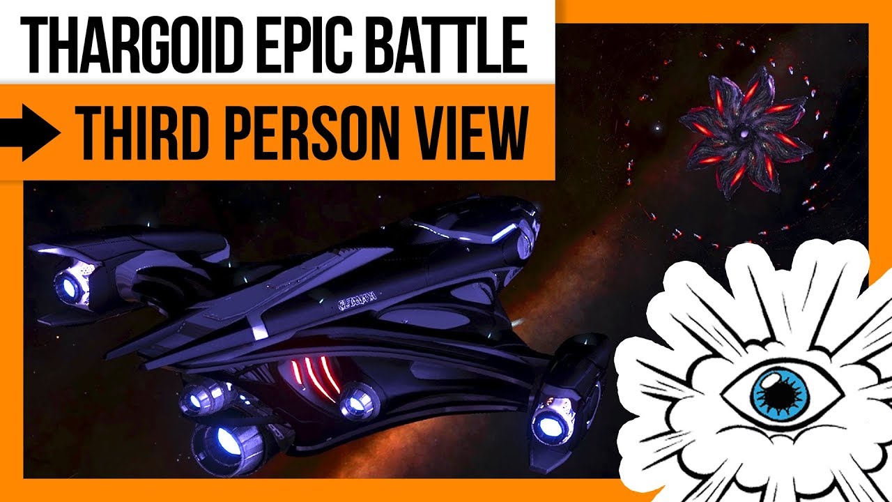 👽 Wing VS Thargoid Cyclops Variant (Third Person View) - YouTube
