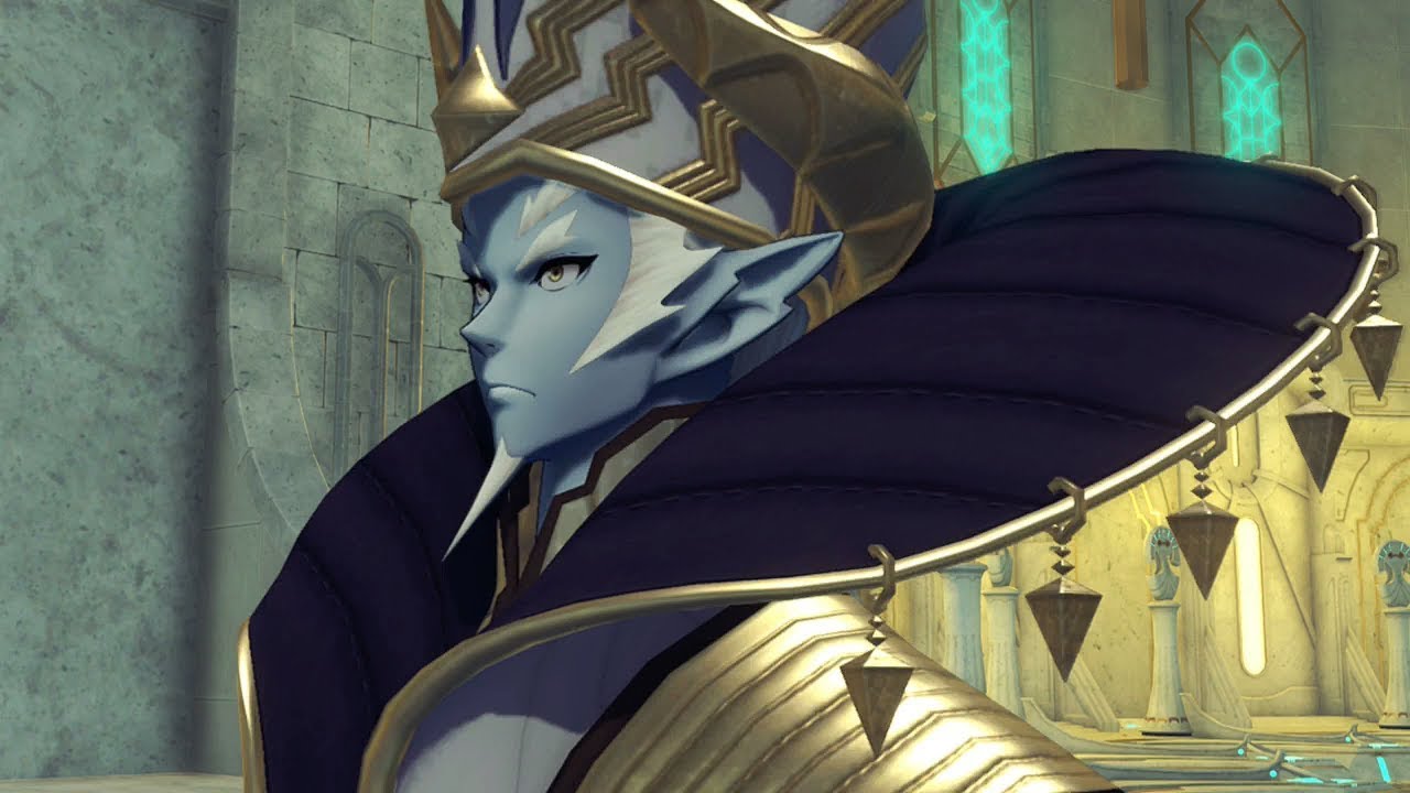 Meeting Praetor Amalthus for the first time . Xenoblade Chronicles 2 ...