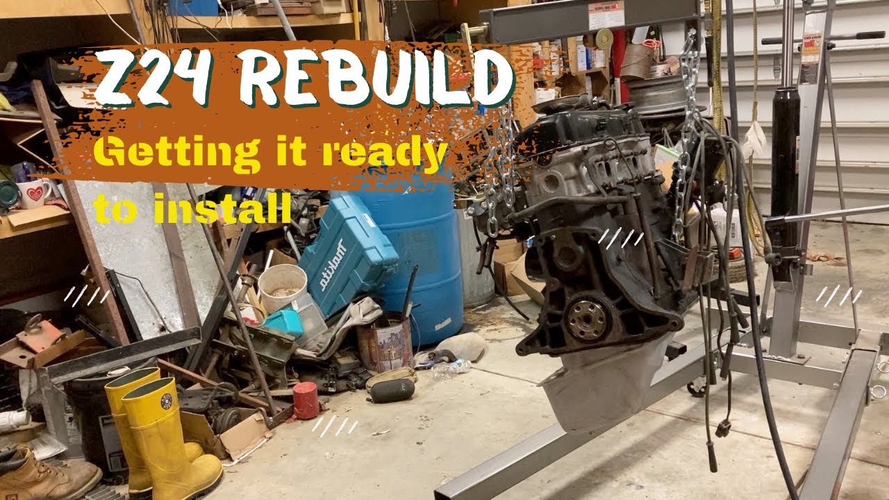 Z24 Engine Rebuild - YouTube