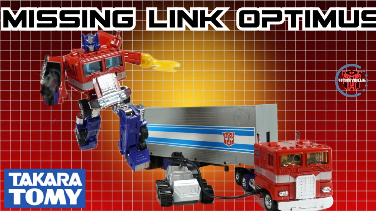 Takara Tomy Transformers Missing Link C-01 & C-02 Optimus Prime - YouTube