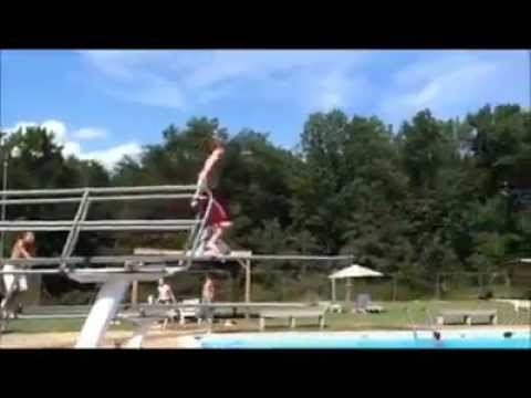 diving board tricks - YouTube