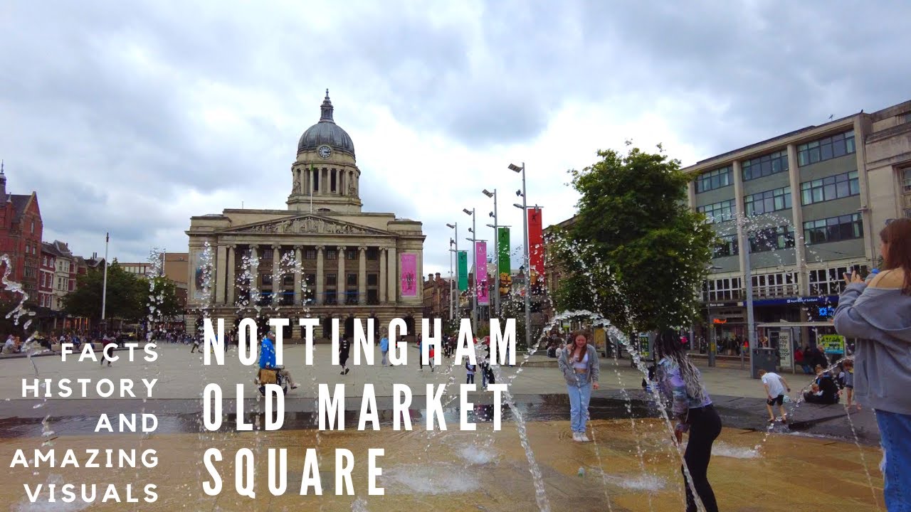 Vlog Nottingham 4K HD[Nottingham tourist Attractions] [Nottingham Old ...