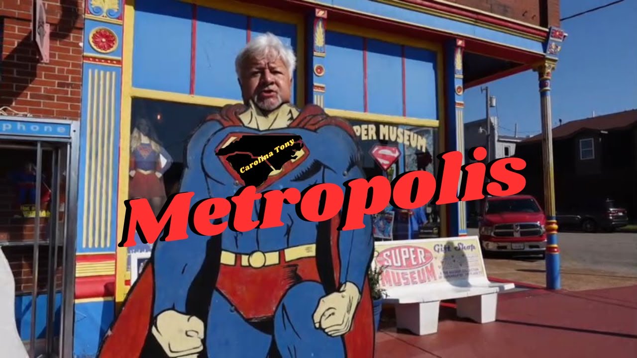 Metropolis Illinois Hometown of Superman - YouTube