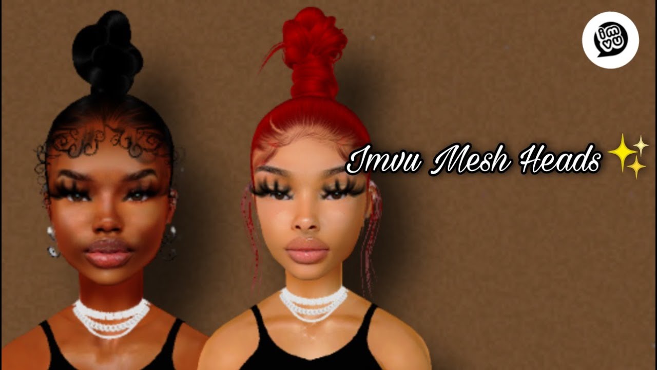 Imvu Mesh heads|Special Message|Xclusive Vu - YouTube