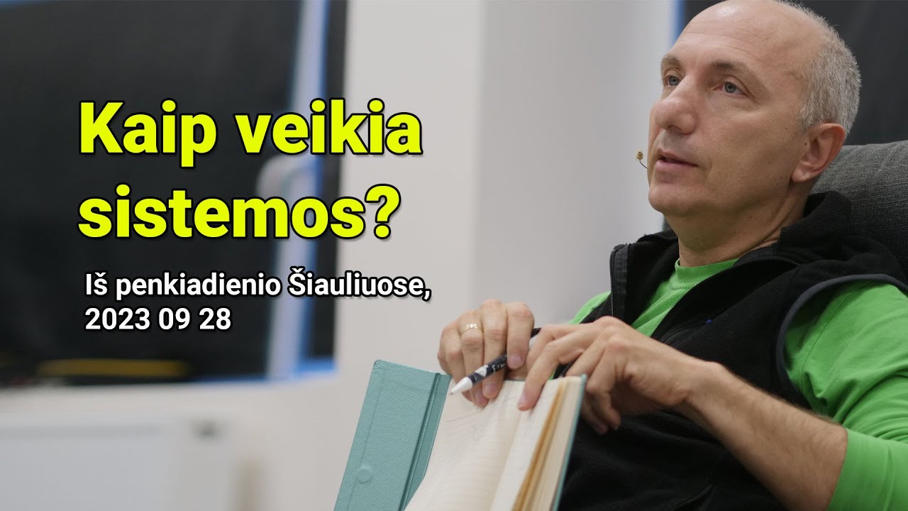 Lev Bechakas. Kaip veikia sistemos. - YouTube