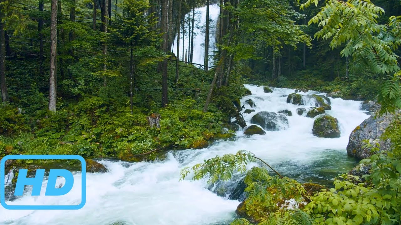 2K Refreshing River Flow for Deep Sleep and Relaxation UHD. Calming ...