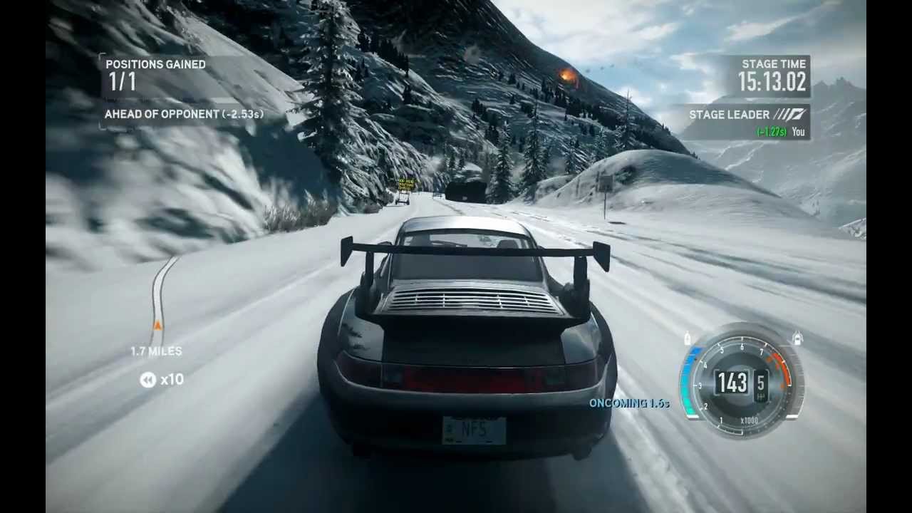 Need for Speed: The Run - Porsche 911 GT2 / Summit - YouTube