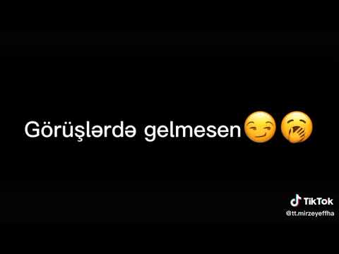 Beyenin yeni vidiyolar vaccab  ucun yazili vidiyolar 👀🍃Indi yamanca duwmusen elime sen ☺❤)
