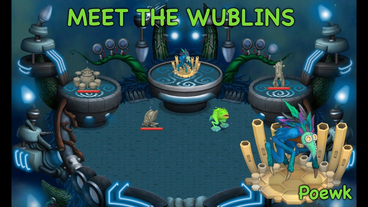 OMG!!!!! We Woke Up the WUBLINS!!!!! Meet Poewk!! - YouTube