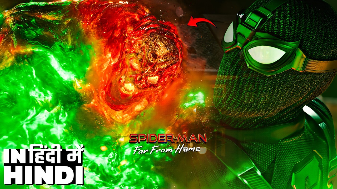 Spider-Man & Mysterio vs Fire Elemental – Far From Home Action Scene ...