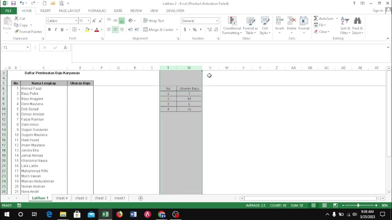 Cara mudah membuat pencarian dengan Drop down List atau daftar pilihan di Microsoft Excel ...