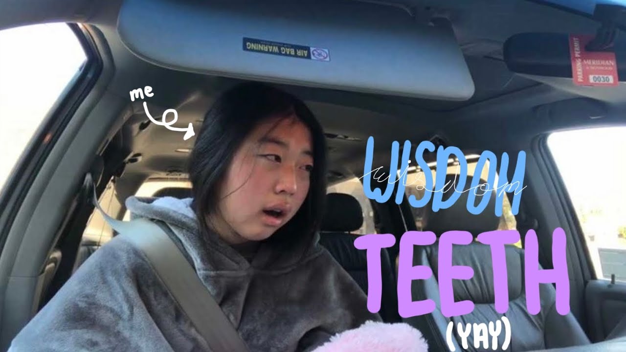I removed all 4 wisdom teeth… vlog (lots of crying) - YouTube