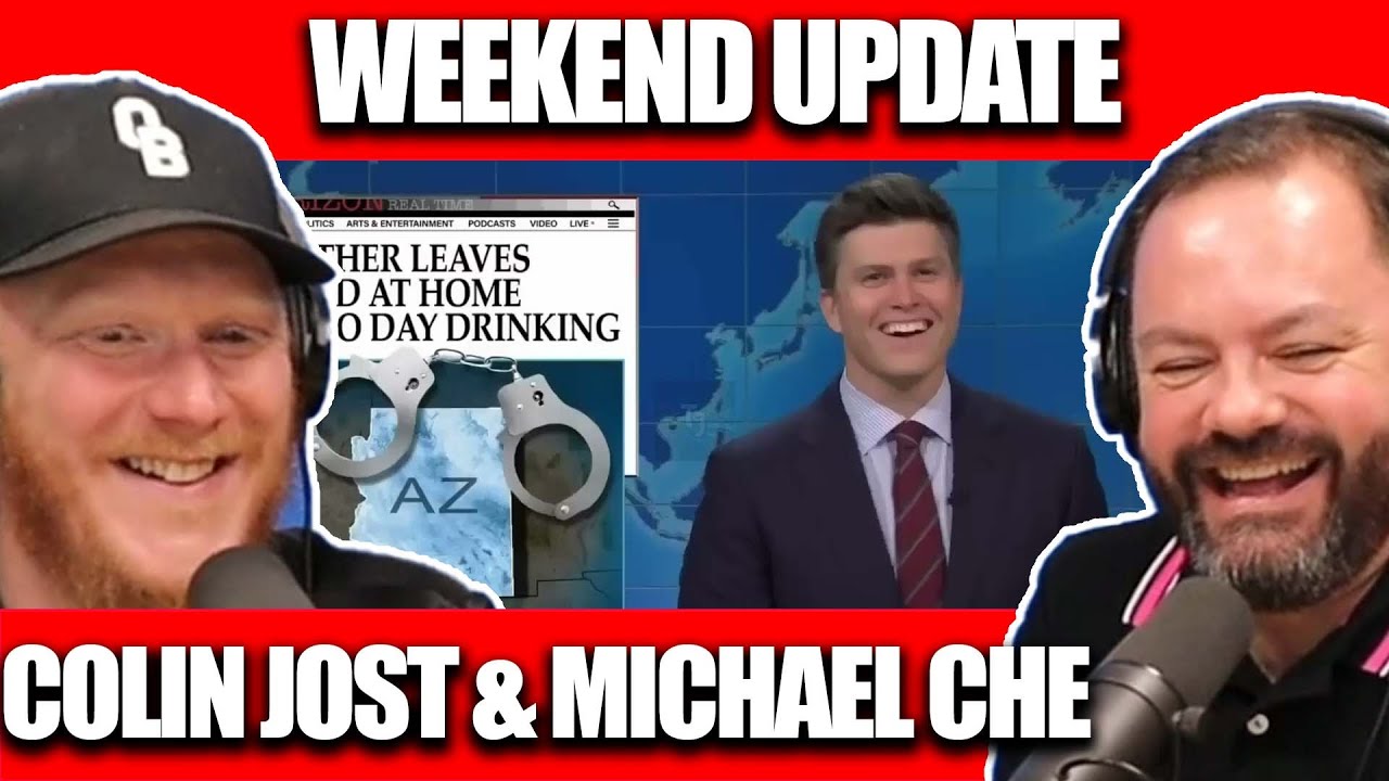 Weekend Update Colin Jost and Michael Che REACTION | OFFICE BLOKES ...