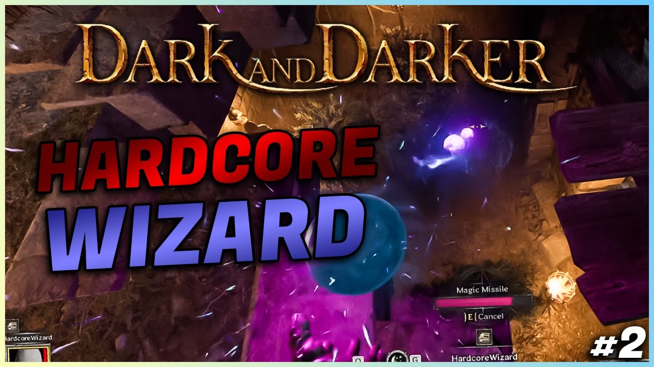 HARDCORE WIZARD S1 | EP. 2: A TASTE OF WIZARD - Dark and Darker - YouTube