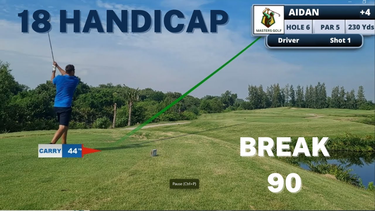 18 Handicap Golfer Tries To Break 90 In Thailand - [EVERY SHOT] - YouTube
