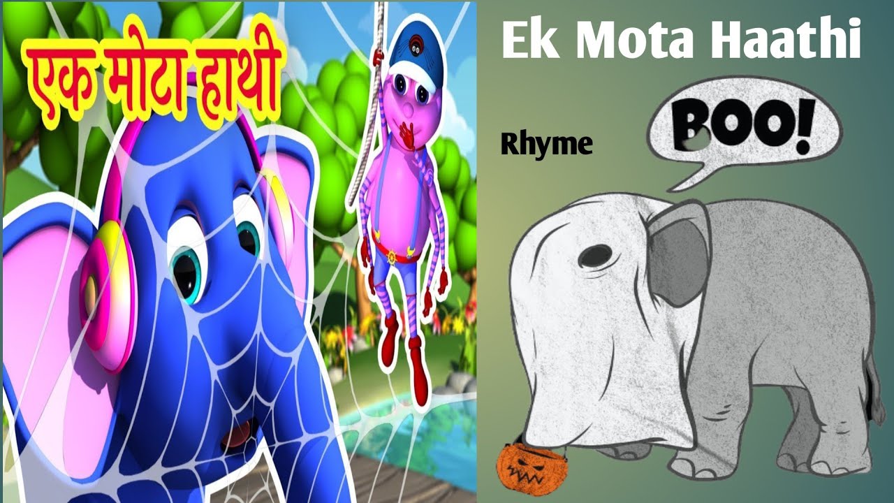 Hidden Meaning in Ek Mota Haathi Rhyme 🐘 hindi rhymes - YouTube