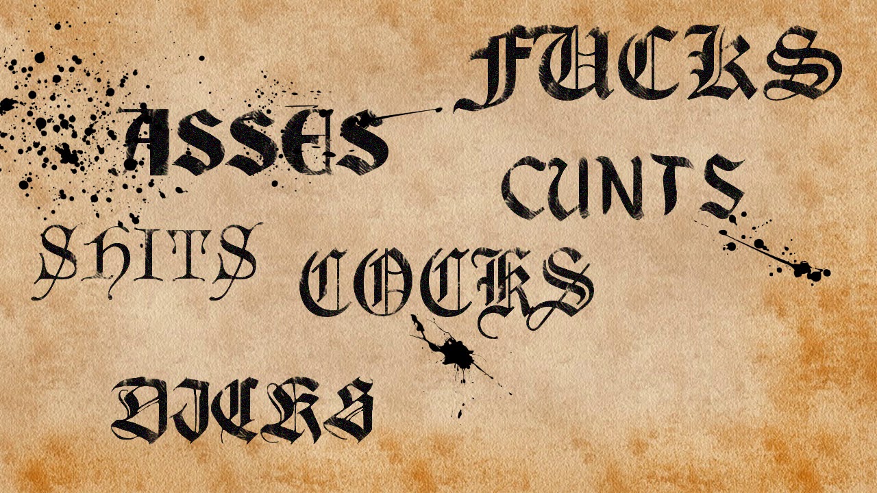 The History of Swearing PSA - YouTube