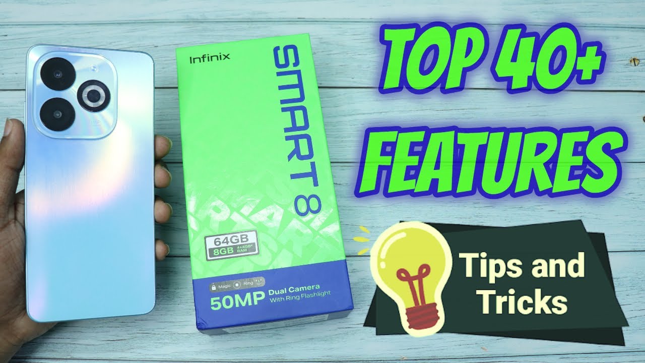 Infinix Smart 8 Tips and Tricks | Top 40+ best Features of Infinix ...