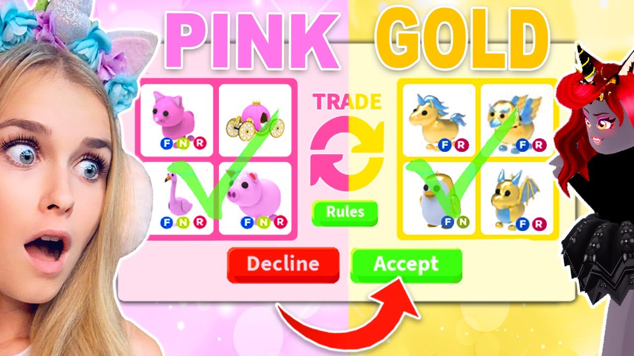 I Lost ALL My NEW GOLDEN PETS In This Trading Challenge! (Roblox) - YouTube