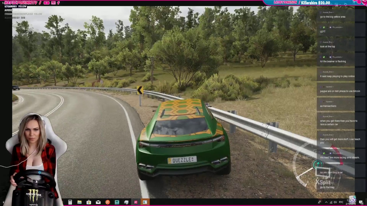 Sim-racing Girl/Forza Horizon 3 - YouTube