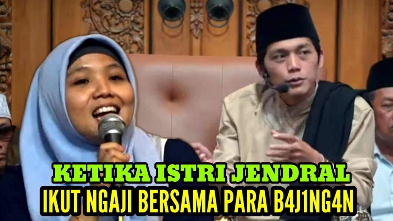 GUS IQDAM KEDATANGAN TAMU ISTIMEWA ISTRI JENDRAL - YouTube