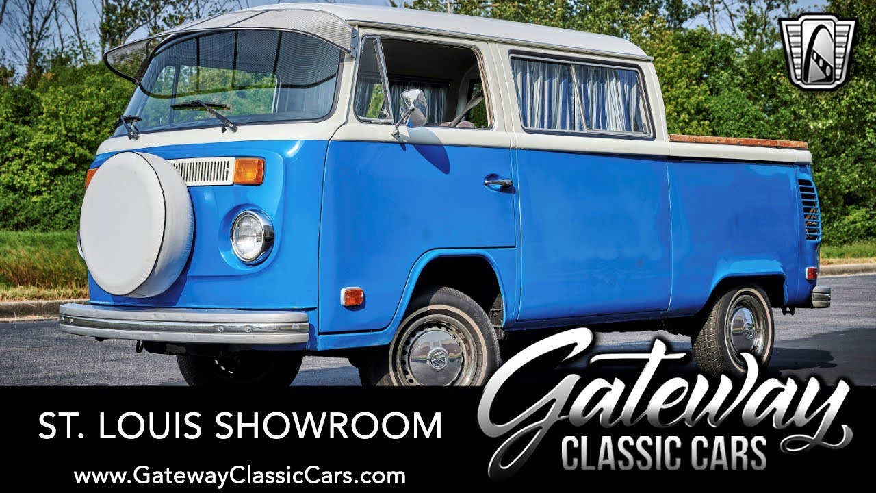 1974 Volkswagen VW Transporter Pickup Conversion Gateway Classic Cars ...